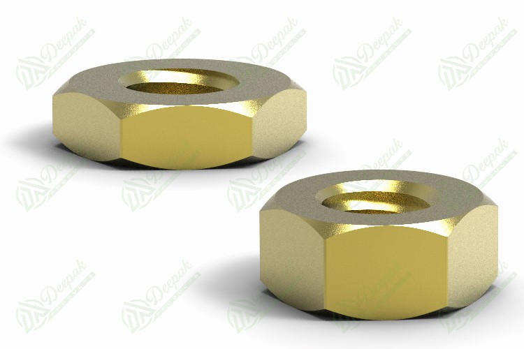 Brass Hex Nuts And Bolts - Deepak Products